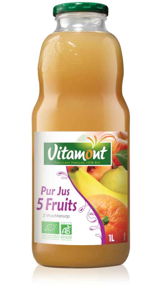 Pur jus 5 fruits bio - Vitamont
