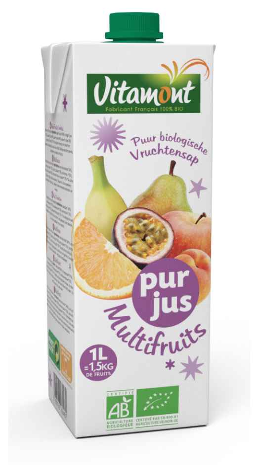 Pur jus multifruits bio - Vitamont